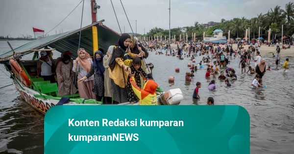Foto: Suasana Libur Lebaran Hari Kedua di Ancol | kumparan.com